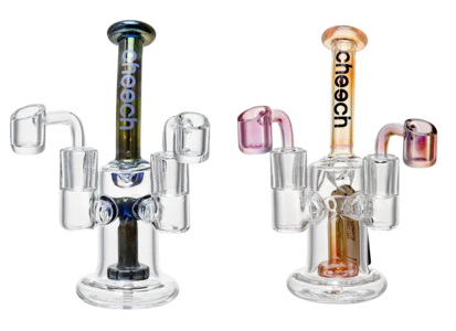 6" Cheech Glass Double Banger Rig – R.DUBZ
