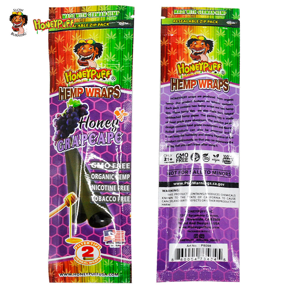 Honey Puff Hemp Wraps 2pk – R.DUBZ